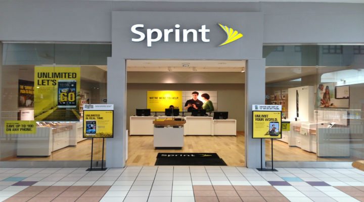 Inside Sprint Store