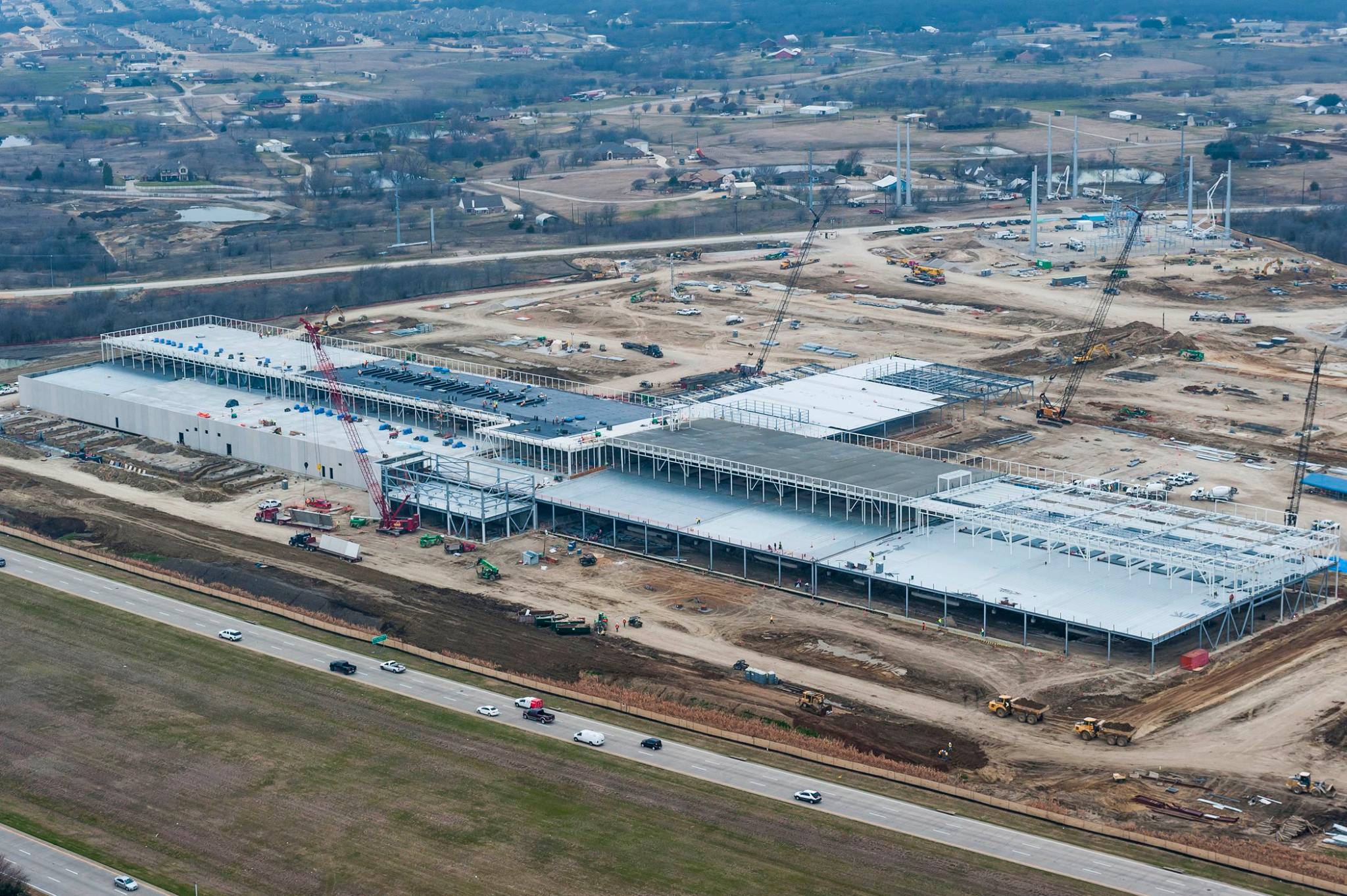 New Facebook data center taking shape in Forth Worth