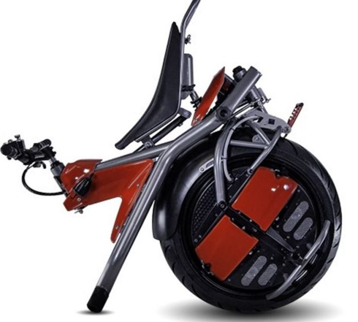 RYNO: A single-wheeled motorcycle for the future of urban transport