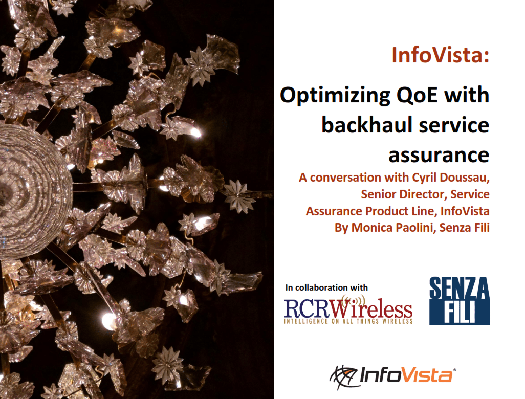 Optimizing QoE with backhaul service assurance