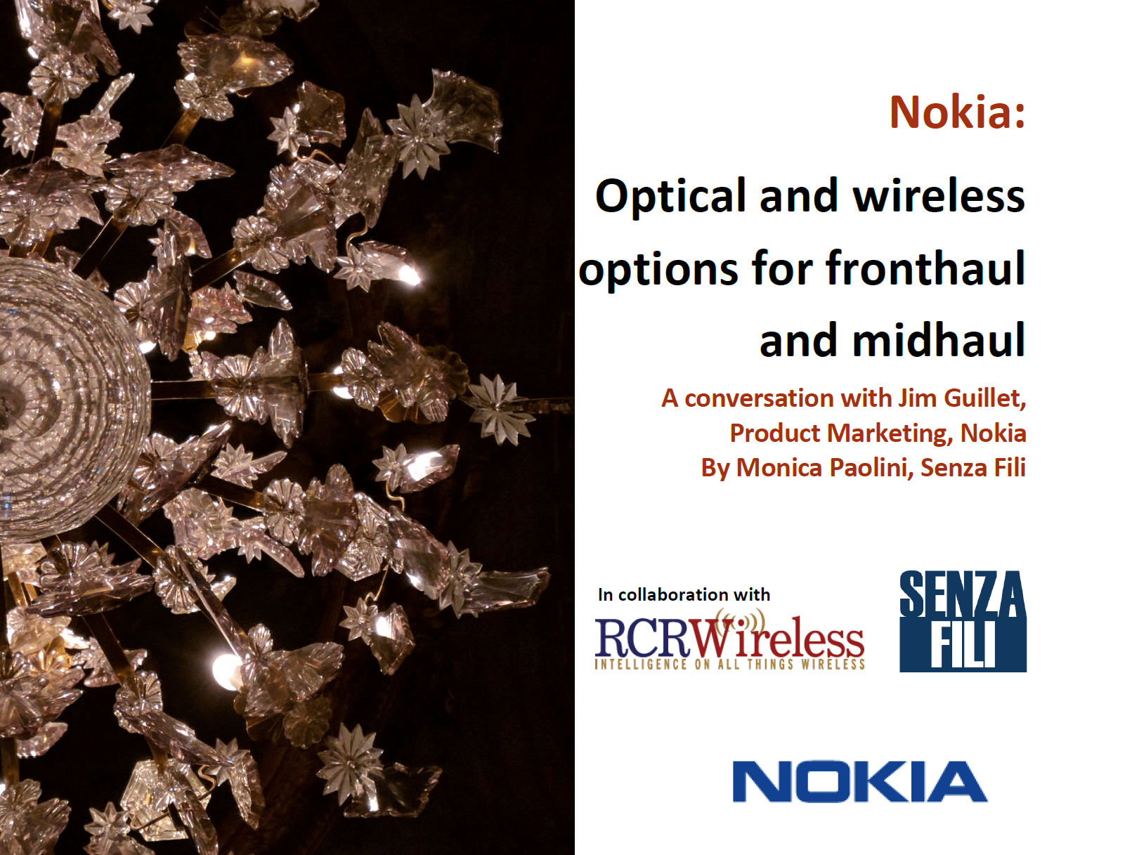 Optical and wireless options for fronthaul and midhaul