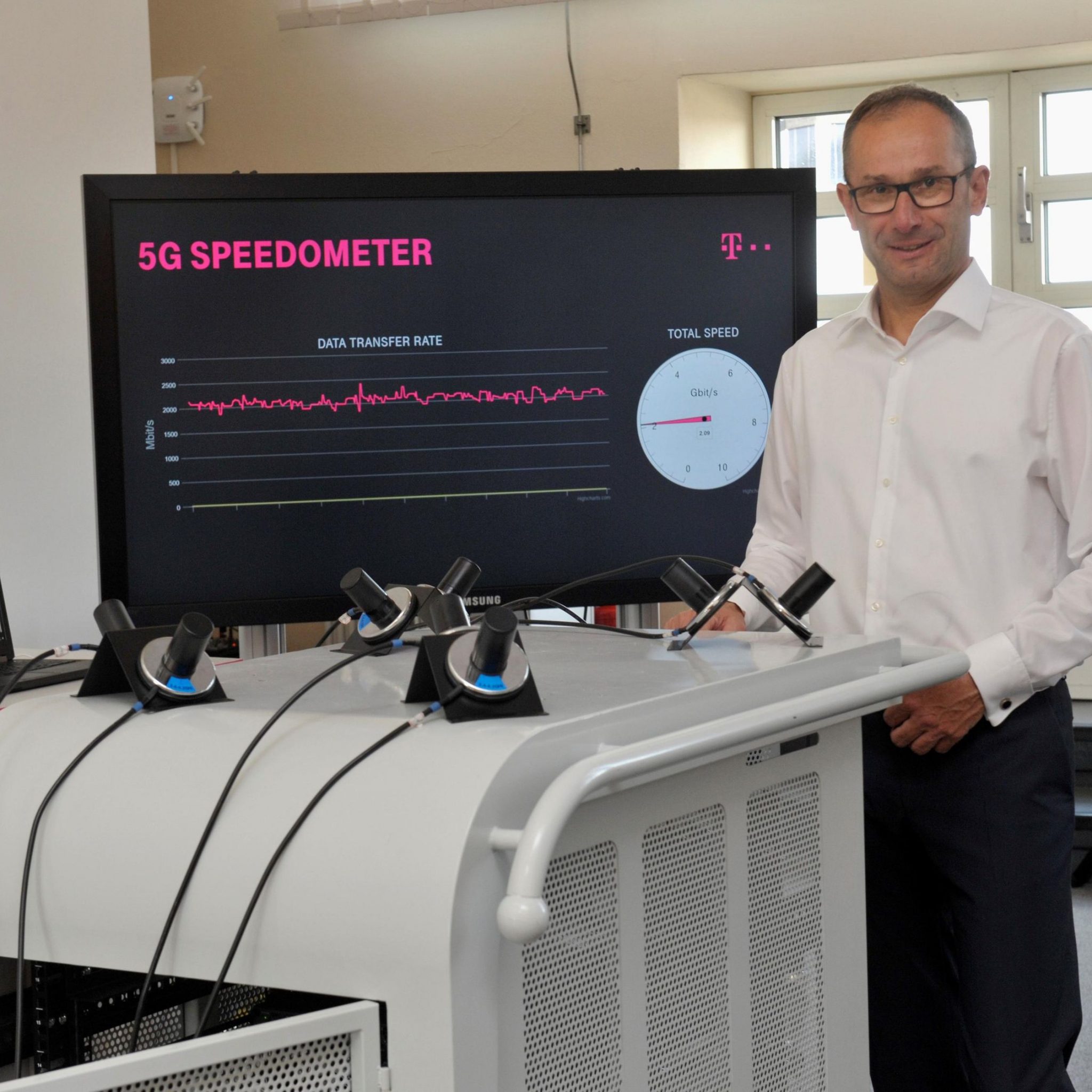 Deutsche Telekom passes 2 Gbps in 5G NR non-standalone test