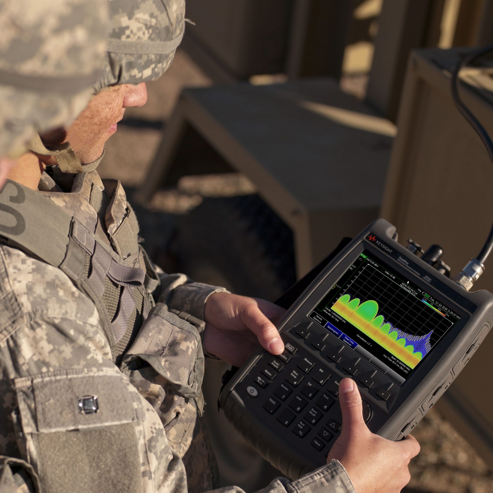 Tracking Interference in the Field From One Device