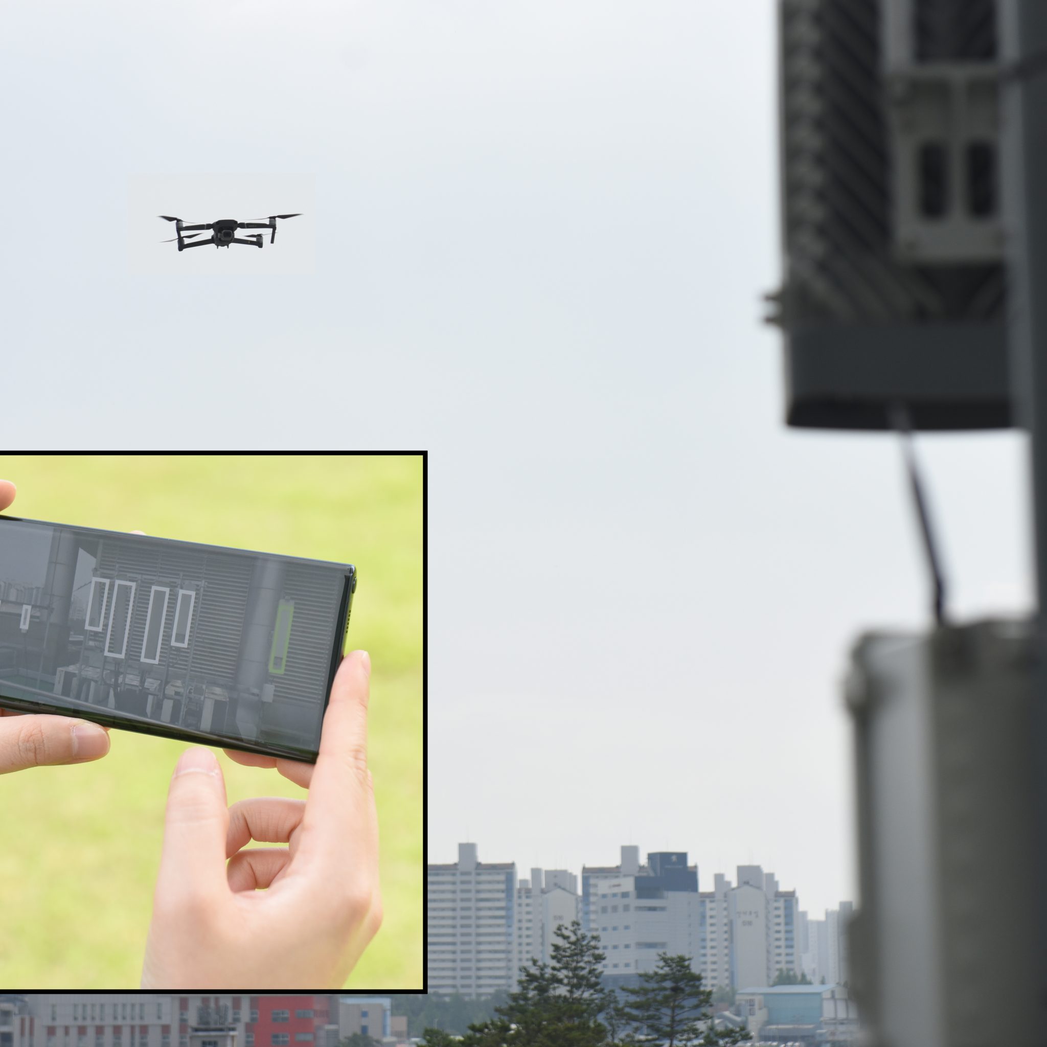 Samsung demos drone solution for 4G, 5G network optimization