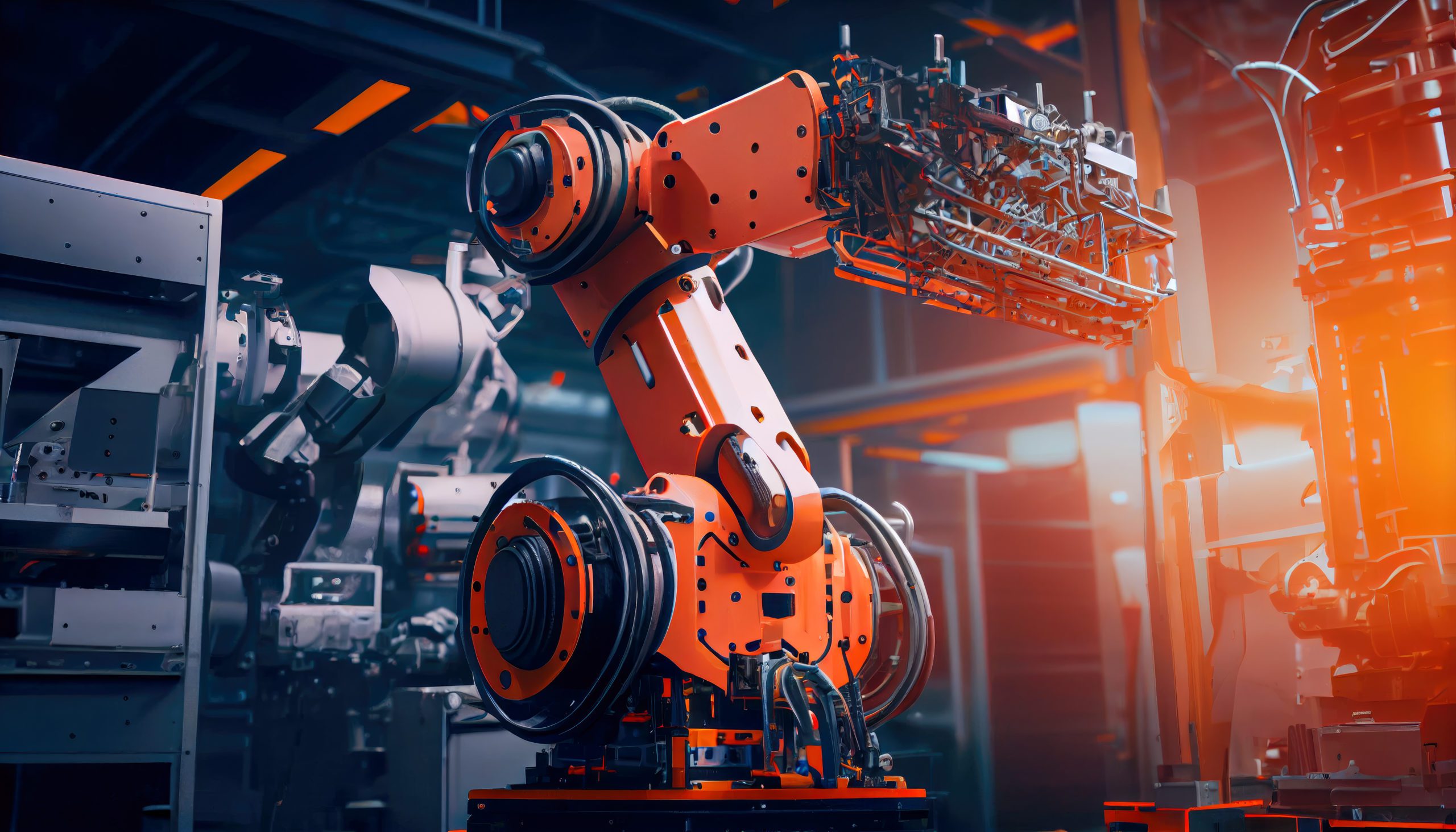 Industrial Robotics Wallpaper