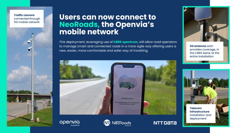 Openvia Mobility, NTT Knowledge to deploy non-public 5G in US roads - uncommunication