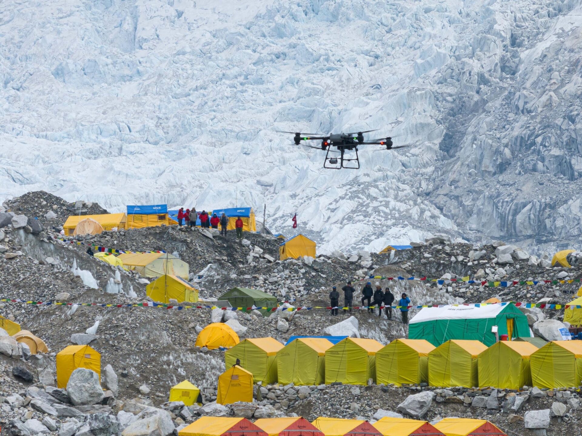 Test and Measurement: DJI tests drone delivery on Mount Everest | RCR ...