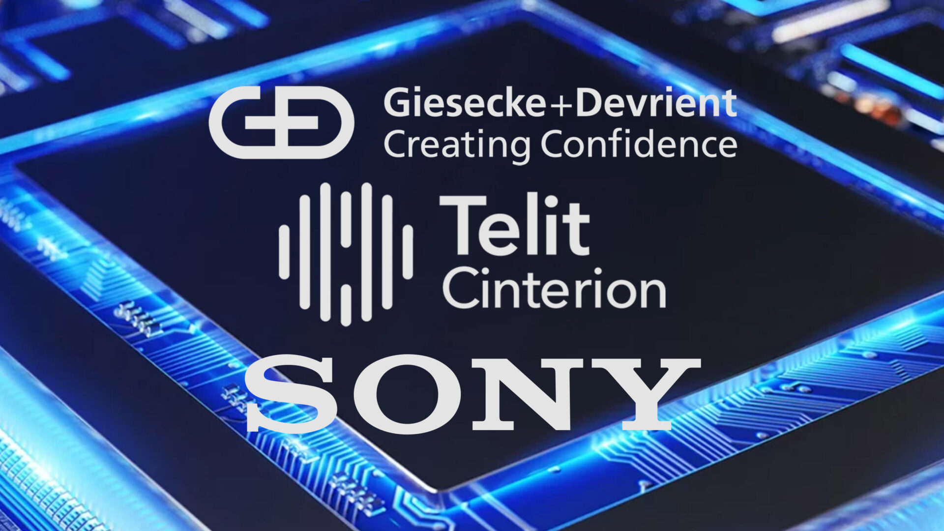G+D, Telit Cinterion, Sony combine on iSIM NB-IoT hardware solution