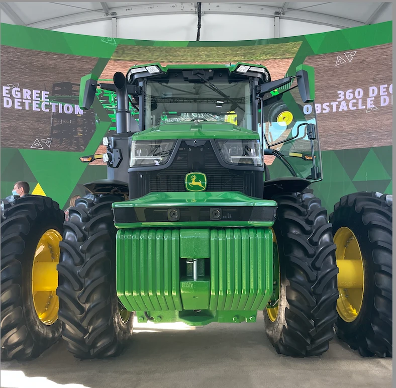 John Deere unveils fully autonomous tractor at CES, says it's just the ...